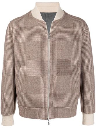 Brunello Cucinelli Wendbare Bomberjacke - Nude