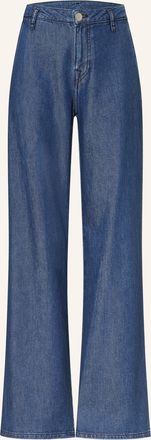 True Religion Wide Leg Jeans Lauren blau