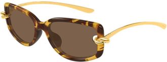 Bottega Veneta BV1440SA Sunglasses - Tortoiseshell
