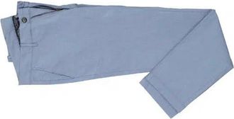 Pierre Cardin Herren Chino blau Baumwoll-Stretch