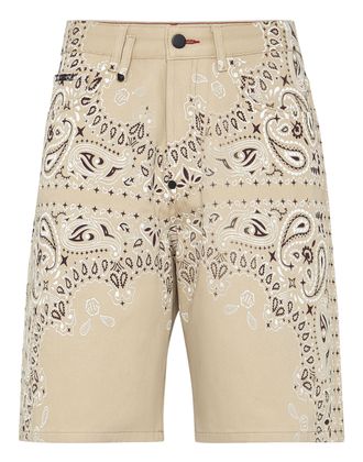 Philipp Plein Shorts Paisley