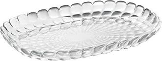 Guzzini Tiffany, Tablett M - Transparent, 32 x 22,5 x h3 cm - 27960100