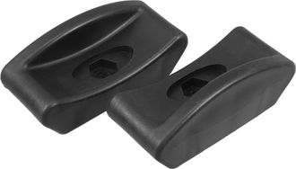 TOPBATHY 2 St&uuml;ck Hantelst&auml;nder S&auml;ttel aus Sto&szlig;d&auml;mpfendem Gummi rutschfeste Hantelablage Vielseitiger Hantelhalter f&uuml;r Heim Fitnessstudio Vibrationsreduzierende