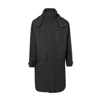 Herno Homme, Manteaux, Noir, Taille: S Parka 2 Couches Goretex