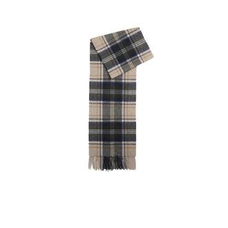 Barbour New Check Tartan Schal - - Accessories - Herren - Beige - ONE SIZE