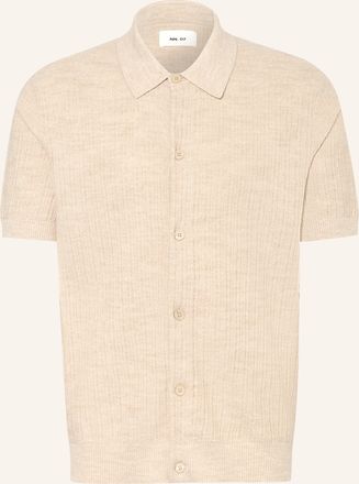 Nn.07 Nn.07 Strickhemd Nolan Comfort Fit weiss