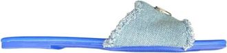 Marc Ellis Ciabatta Jeans mit Logo - - Shoes - Damen - Blau - 36 EU