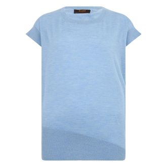 Moorer Damen, Strickwaren, Blau, XSGr&ouml;&szlig;e