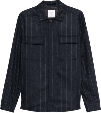 Eleventy chemise rayée - Bleu