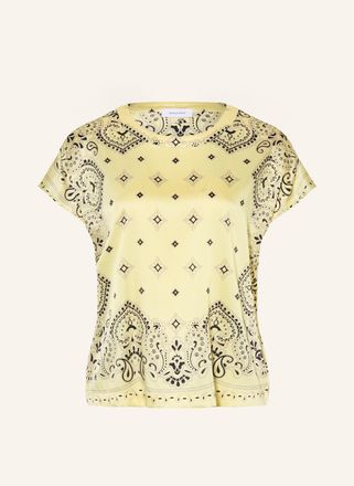 Darling Harbour Darling Harbour Blusenshirt Aus Seide gelb