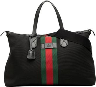 Gucci unisex, Pre-owned, Noir, Taille: ONE Size Sac Week-end Pre-owned