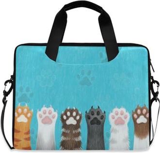 Alaza Sac pour ordinateur portable de 40,6 &agrave; 15,6 pouces - Motif grenouille mignonne - Sac pour ordinateur portable de 40,6 &agrave; 15,6 cm - Pour femme et homme 