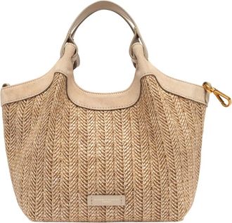 Gianni Chiarini Femme, Sacs, Beige, Taille: ONE Size Dua Tote Bag