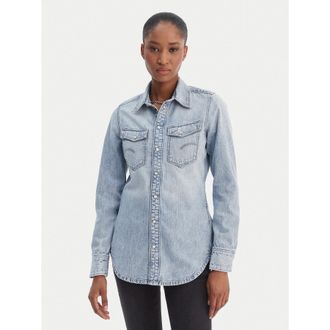 G-Star Raw Jeanshemd D27714-D539 Blau Slim Fit