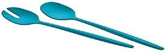 Guzzini My Fusion, Salatbesteck - Azur Matt, 28 cm - 106100138
