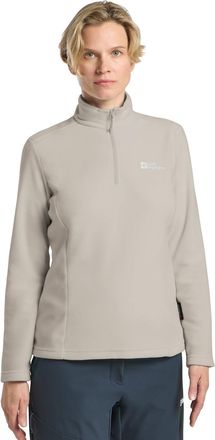 Jack Wolfskin Damen Taunus HZ W Pullover, Pale Sand, XXL