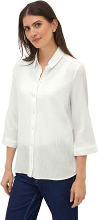 Cecil 3411859 Chemisier textur&eacute;, Vanilla White, XL Femmes