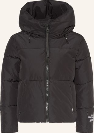 Khujo Khujo Steppjacke Audrey Matt schwarz