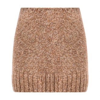 Ermanno Scervino Femme, Jupes, Multicolore, Taille: 34 FR Cashmere Mini Skirt