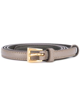 Prada Prada Ceinture Argile 1 Cm Saffiano Argilla