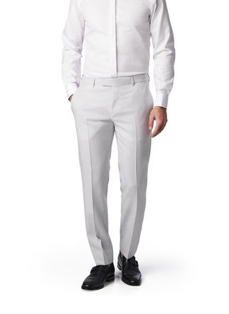 Joop Herren Hose grau Schurwolle