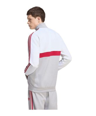 adidas Originals Sweatjacke adidas Originals FC Liverpool Jacke Wei&szlig; Polyester