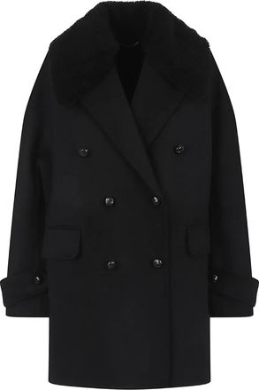 Ermanno Scervino Einreihiger Mantel - Schwarz