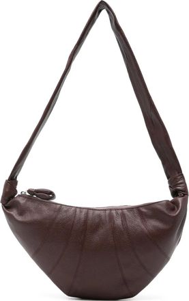 Christophe Lemaire sac porté épaule Croissant médium - Marron