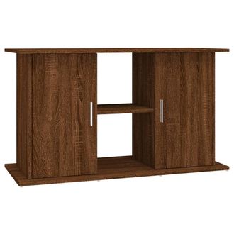 Generic Aquariumständer mit Fächer und Ablagen, Aquarienschrank, Aquarium Unterschrank, Aquarium Tisch, Aquarienunterschrank, Terrarium Schrank, Betongrau, (1
