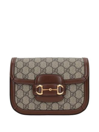 Gucci Hobo Bags - Beige Canvas Shoulder Bag - Gr. unisize - in Grau - f&uuml;r Damen