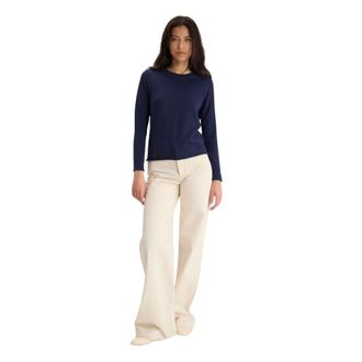 Ines De La Fressange Damen, Strickwaren, Blau, XSGr&ouml;&szlig;e