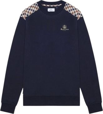 Aquascutum Homme, Sweatshirts et sweats &agrave; capuche, Bleu, Taille: XL SweaT-shirt Enti&egrave;rement Zipp&eacute;