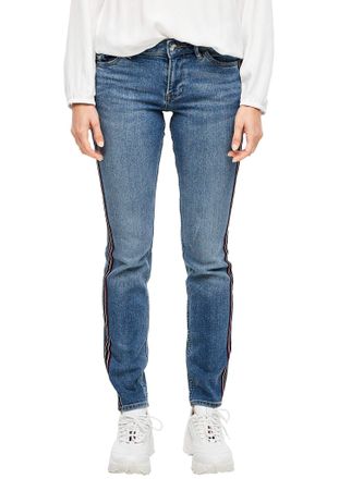 s.Oliver Damen 14.909.71.5766 Slim Jeans, Blau (Light Blue Denim Stretch 53Z7), 34 /L32 (Herstellergr&ouml;&szlig;e:34/32)