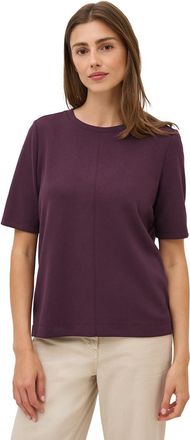 Cecil Damen 3015675 Kurzarmsweatshirt, Mulberry red, XXL