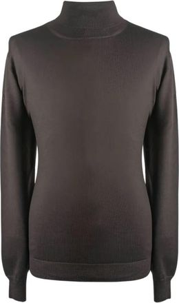 Gran Sasso Giuuno Rollkragenpullover - - Knitwear - Herren - Braun - 3XL