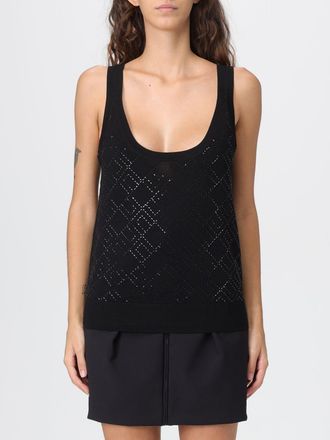 Elisabetta Franchi Top ELISABETTA FRANCHI Femme couleur Noir