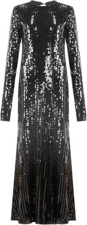 Rotate Robe longue &agrave; sequins