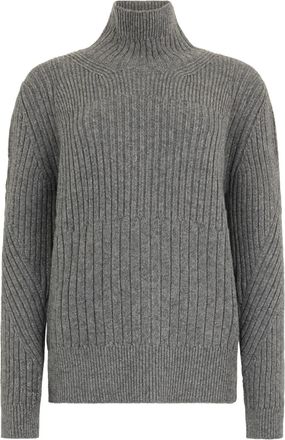Malo ribbed turtleneck sweater - Grau