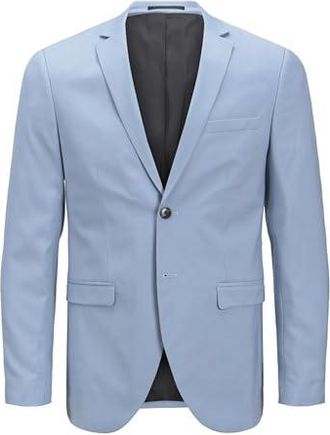Jack & Jones Blazer pour Homme à Simple Boutonnage Super Slim Fit, Ashley Blue/Fit:Super Slim Fit, 50