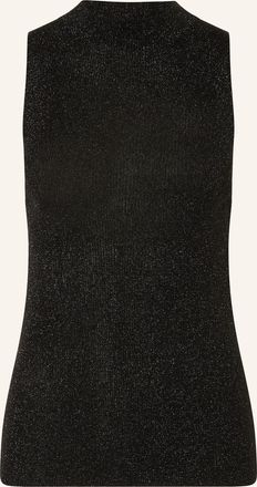 Closed Closed Stricktop Mit Glitzergarn schwarz