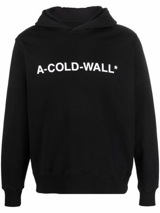 A-Cold-Wall* hoodie &agrave; logo imprim&eacute; - Noir