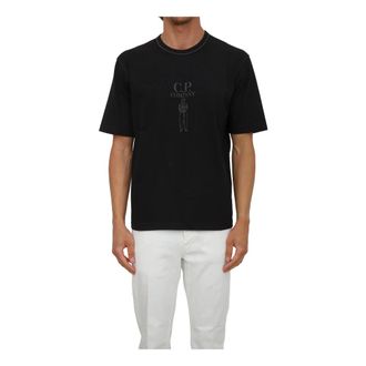 C.P. Company C.p. Company, Homme, Tops, Noir, Taille: M T-Shirt