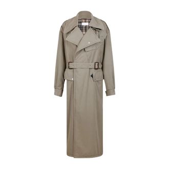Maison Margiela Stilvoller Trenchcoat f&uuml;r Frauen - - Coats - Damen - Beige - XS