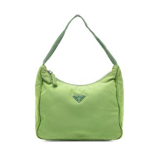 Prada Green Tessuto Shoulder Bag