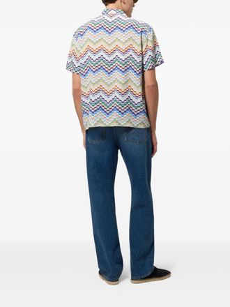 Missoni Mens Shirt Multicolour Viscose
