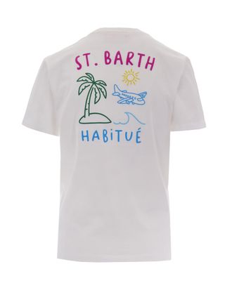 MC2 Saint Barth Womens T-Shirt Emilie Cotton White T-Shirts & Jerseys