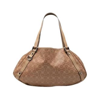Gucci Pre-owned Abbey Horsebit Leder Tote Bag - - Pre-owned - Damen - Beige - ONE SIZE