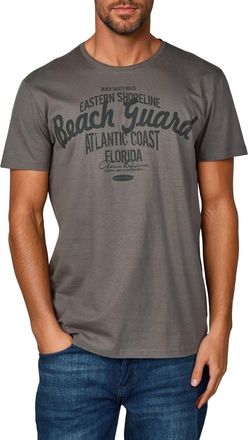 Riverso Tshirt Herren Baumwolle Regular Fit RIVLeon Rundhals Kurzarm Sommer Tee Shirt Print, Gr&ouml;&szlig;e:XXL, Farbe:Grau (CJD)