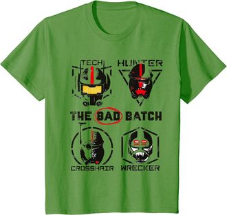Star Wars Bad Batch Wanted Foursome T-Shirt