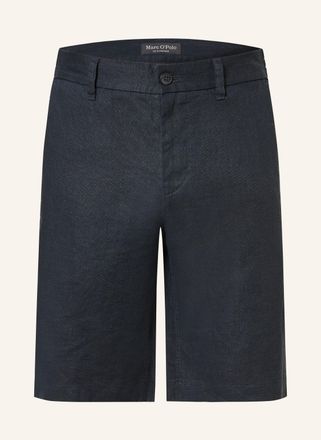 Marc O'Polo Marc Opolo Leinenshorts Reso Jogger Regular Fit blau